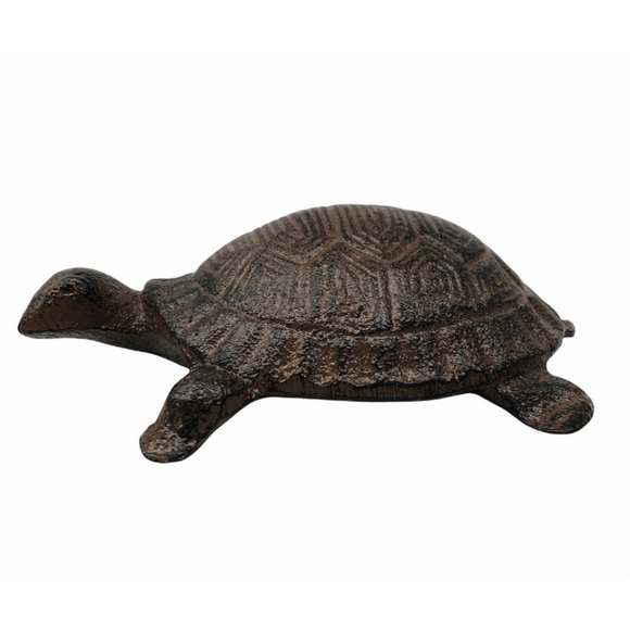 Cast Iron | Accents | Turtle Door Stop Garden Decor Heavy Cast Iron New ...